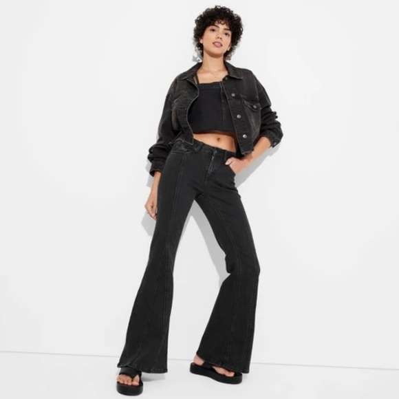 wild fable | Jeans | Wild Fable Low Rise Flare Jeans Black | Poshmark